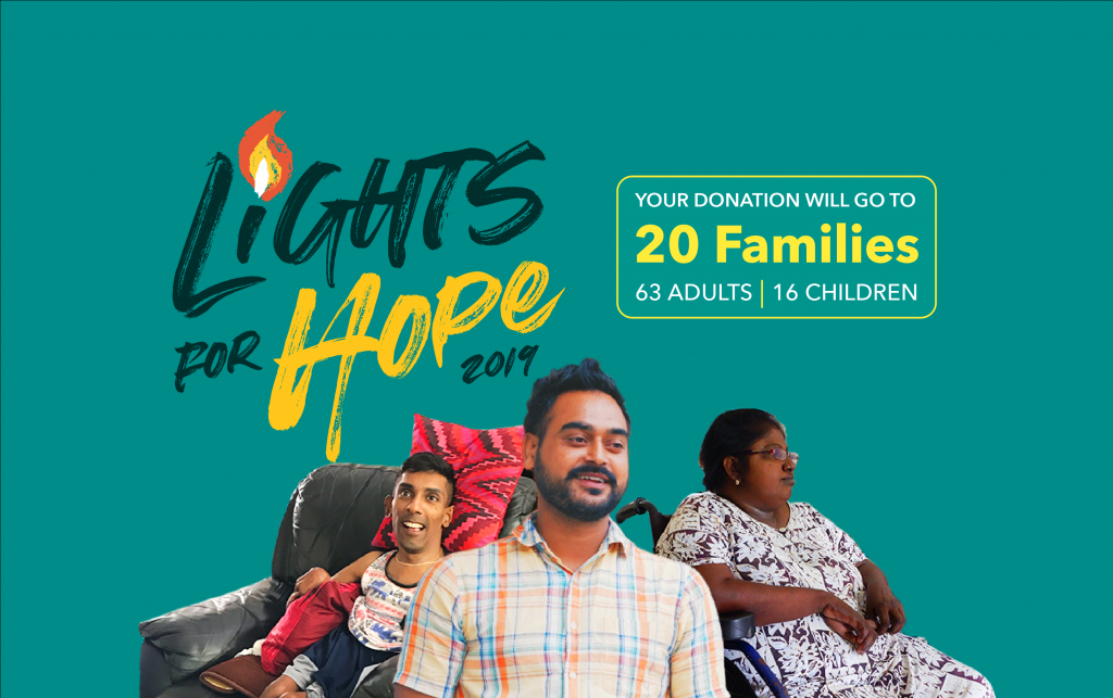 Lights for Hope 2019 - Give hope to 20 families this Deepavali - RAY OF ...