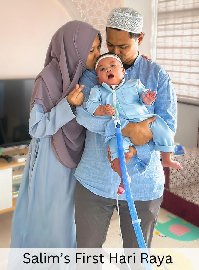 A Miracle in Motion: Helping Baby Salim Take His Next Steps - RAY OF HOPE