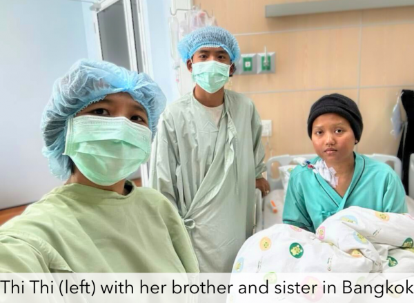 Still Healing, Still Hoping: Help Thi Thi Stay Cancer-Free - RAY OF HOPE